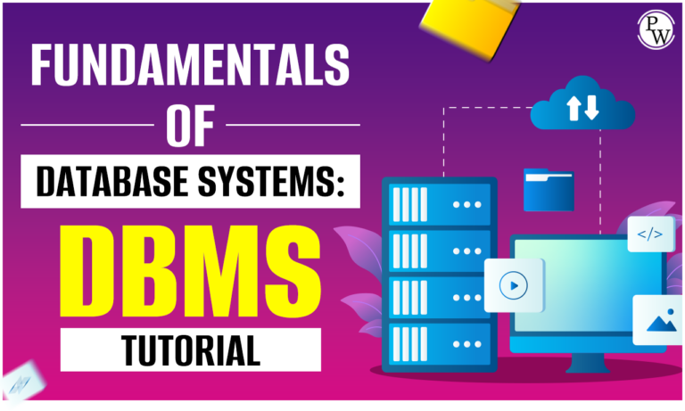 Fundamentals Of Database Systems Dbms Tutorial