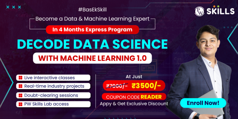 Foundations Of Data Science With PW Skills