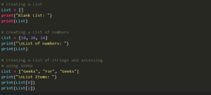3 Python: Input/Output, Operators, Data Types, Strings, List