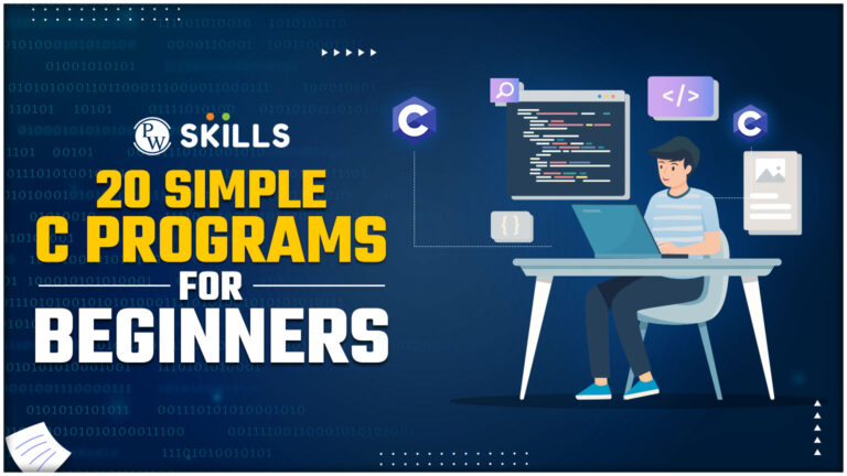 20 Simple C Programs For Beginners Practice And Learn 5514