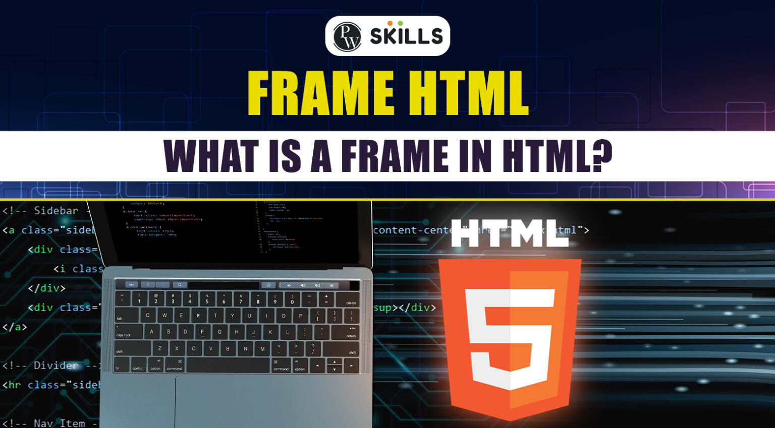 Frame Html What Is A Frame In Html 3154