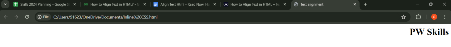 Align Text Html - Read Now, How Do Align Specific Text In Html?