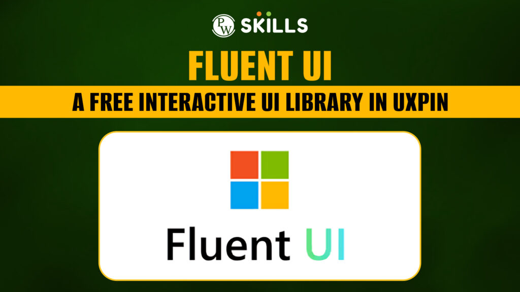 Fluent UI – A Free Interactive UI Library In UXPin